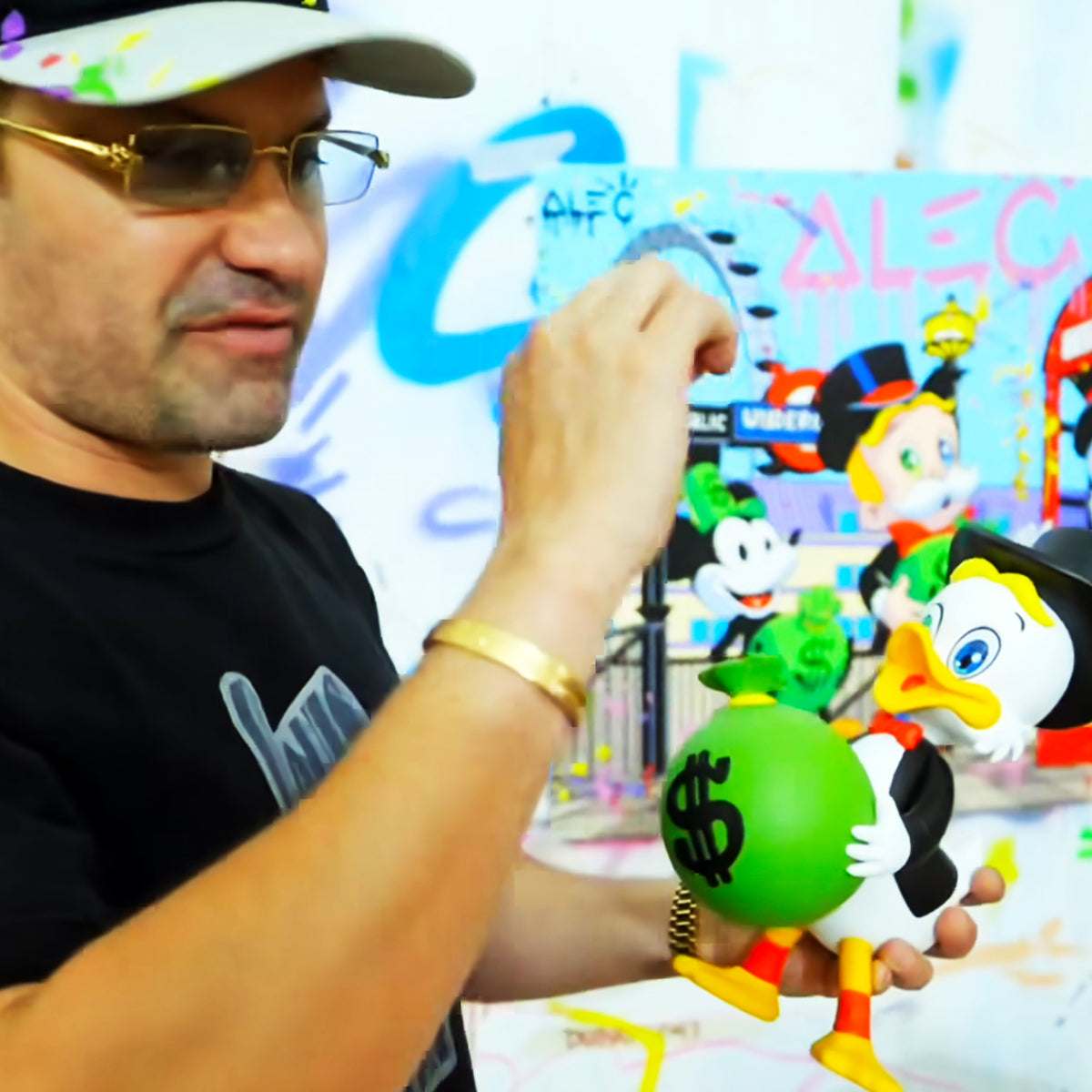 ALEC MONOPOLY 'Rich Ducky' (2025) Vinyl Designer Art Sculpture | Signari Gallery