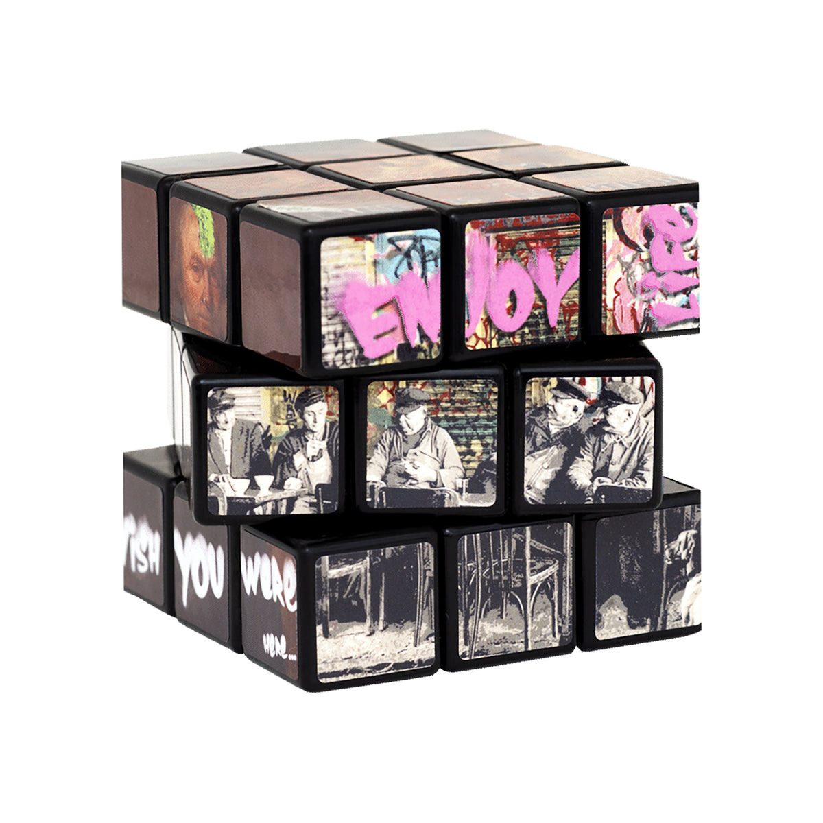 MR. BRAINWASH 'MBW x Rubik's (Style 1)' (2024) Designer Art Toy | Signari Gallery