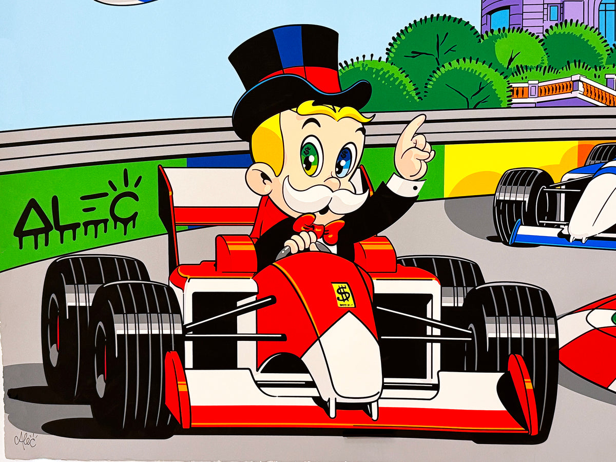 ALEC MONOPOLY 'Monaco Grand Prix' (2024) 29-Color Screen Print ...