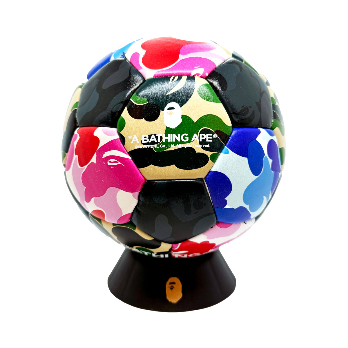 BAPE 'ABC Camo' (2021) Reg. Size 5 Soccer Ball (multi) | Signari Gallery