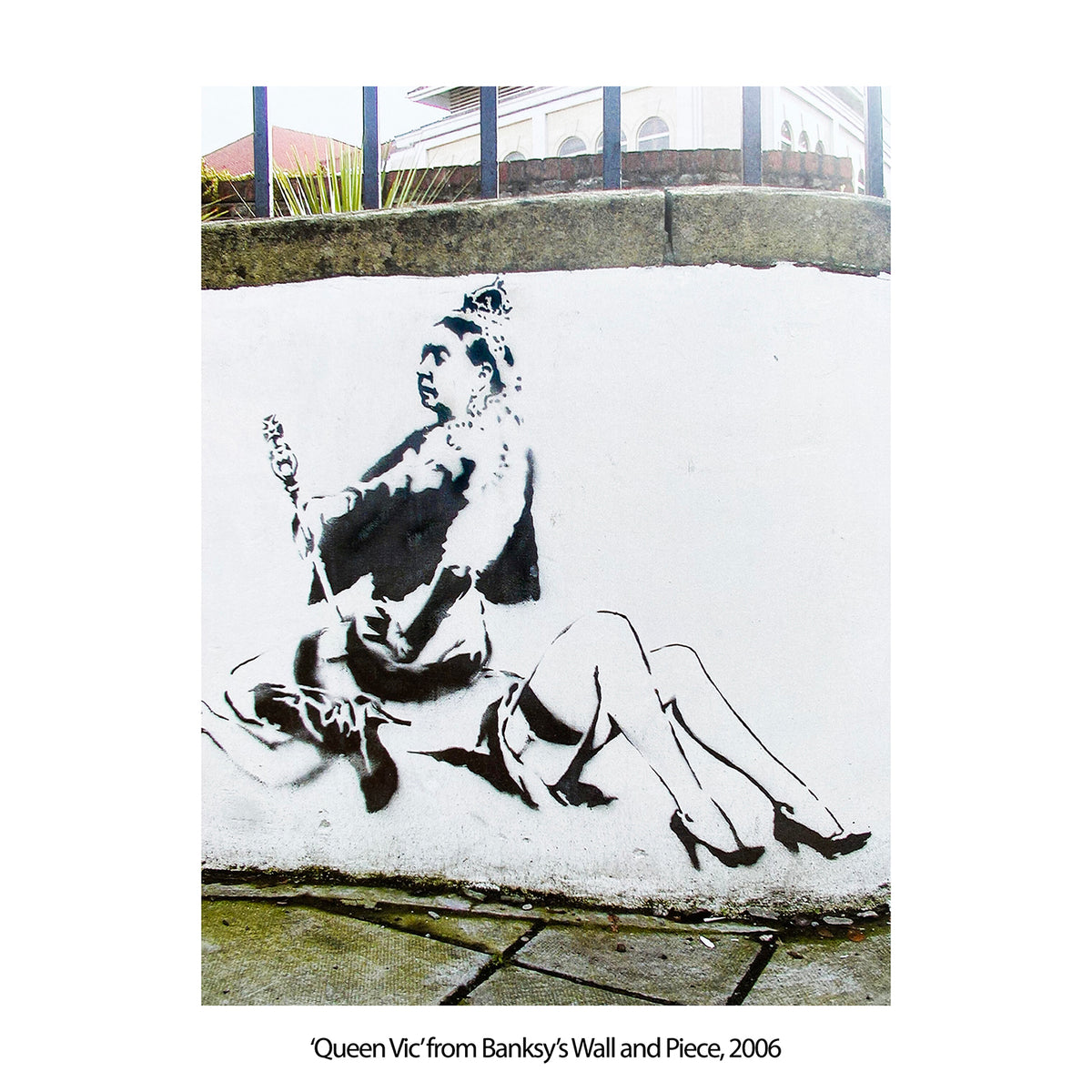 BANKSY 'The Art of Banksy: Queen Vic' (2021) Offset Lithograph Poster ...