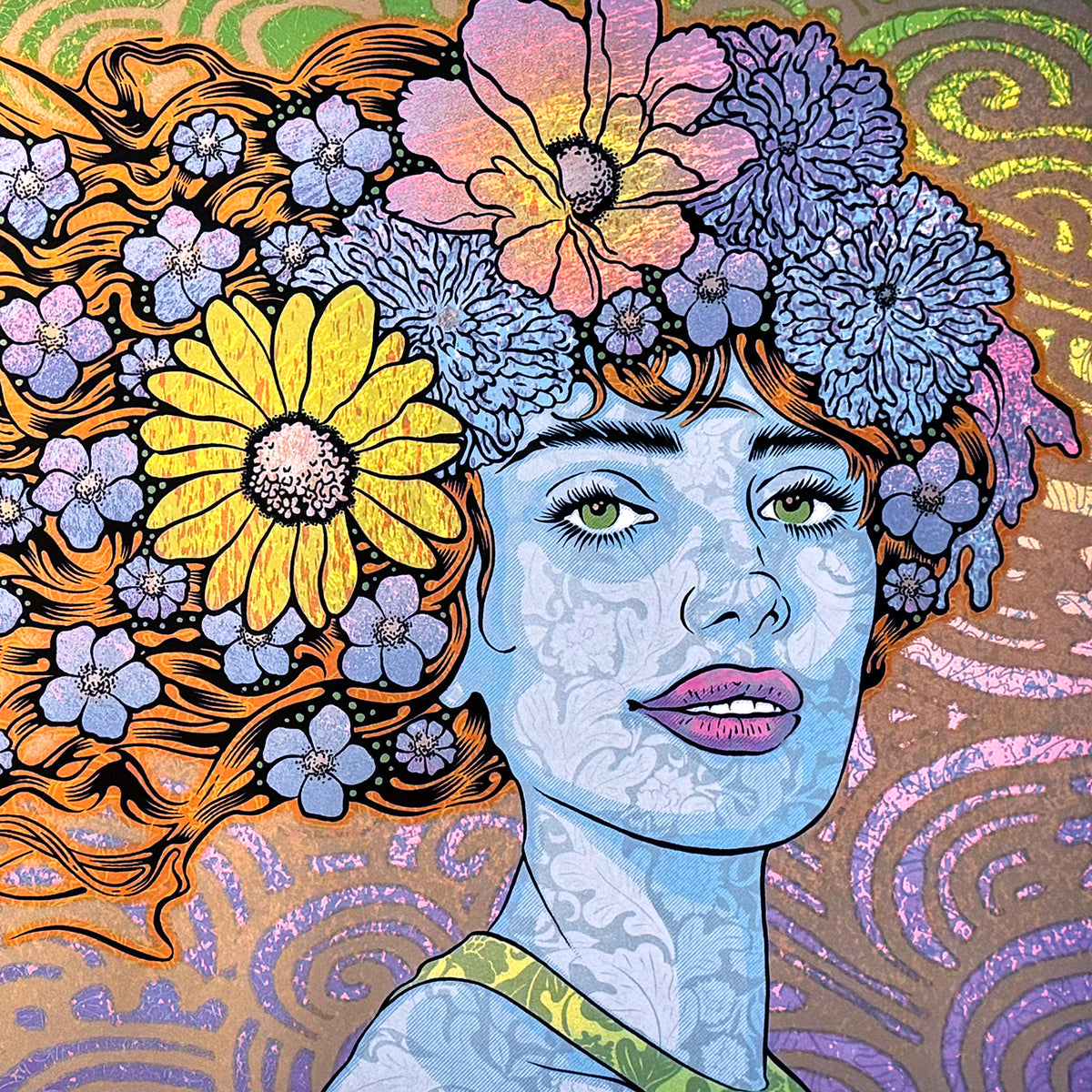 CHUCK SPERRY 'Pneuma' (2024) 7-Color Screen Print | Signari Gallery