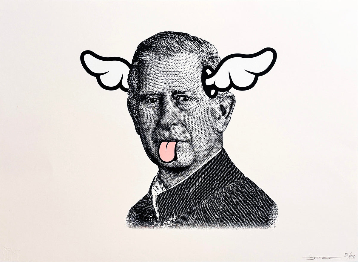 D*FACE 'Dog Save the King' (2025) Silkscreen Print