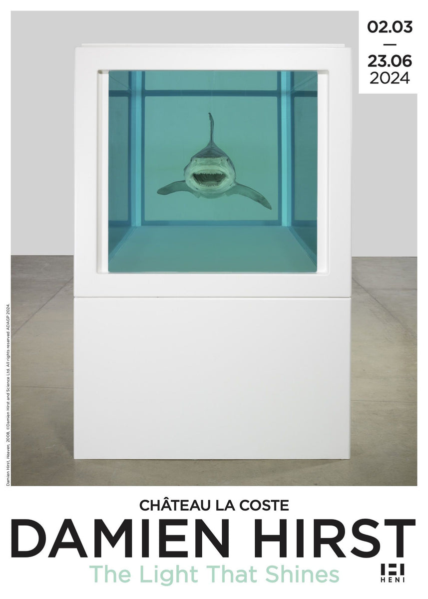 DAMIEN HIRST 'The Light that Shines - Heaven' (2024) Gallery Show Offs