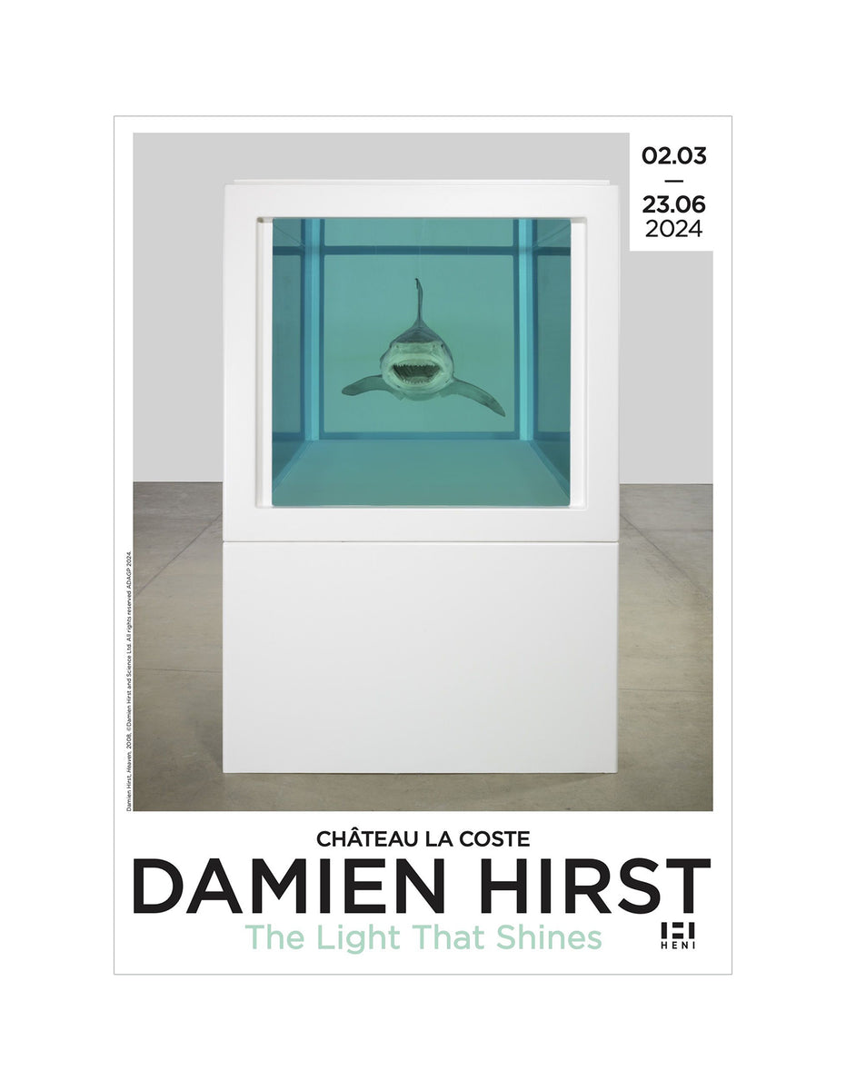 DAMIEN HIRST 'The Light that Shines - Heaven' (2024) Gallery Show Offs