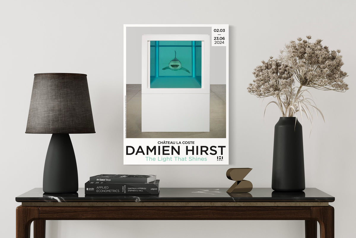 DAMIEN HIRST 'The Light that Shines - Heaven' (2024) Gallery Show Offs