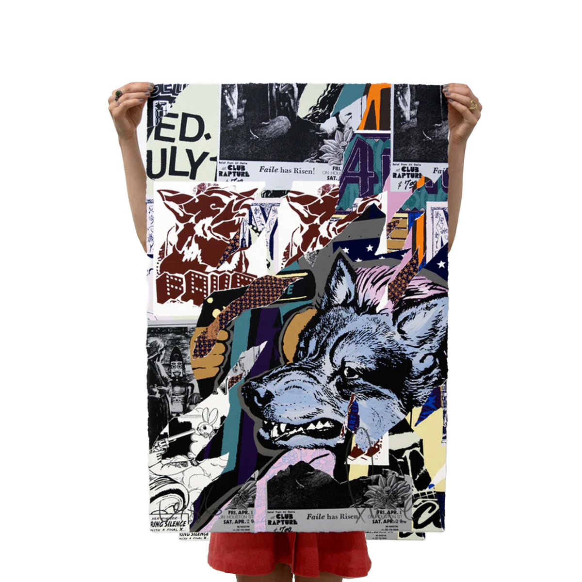 FAILE 'Almost Rapture' (2016) Rare 25-Color Screen Print | Signari Gallery