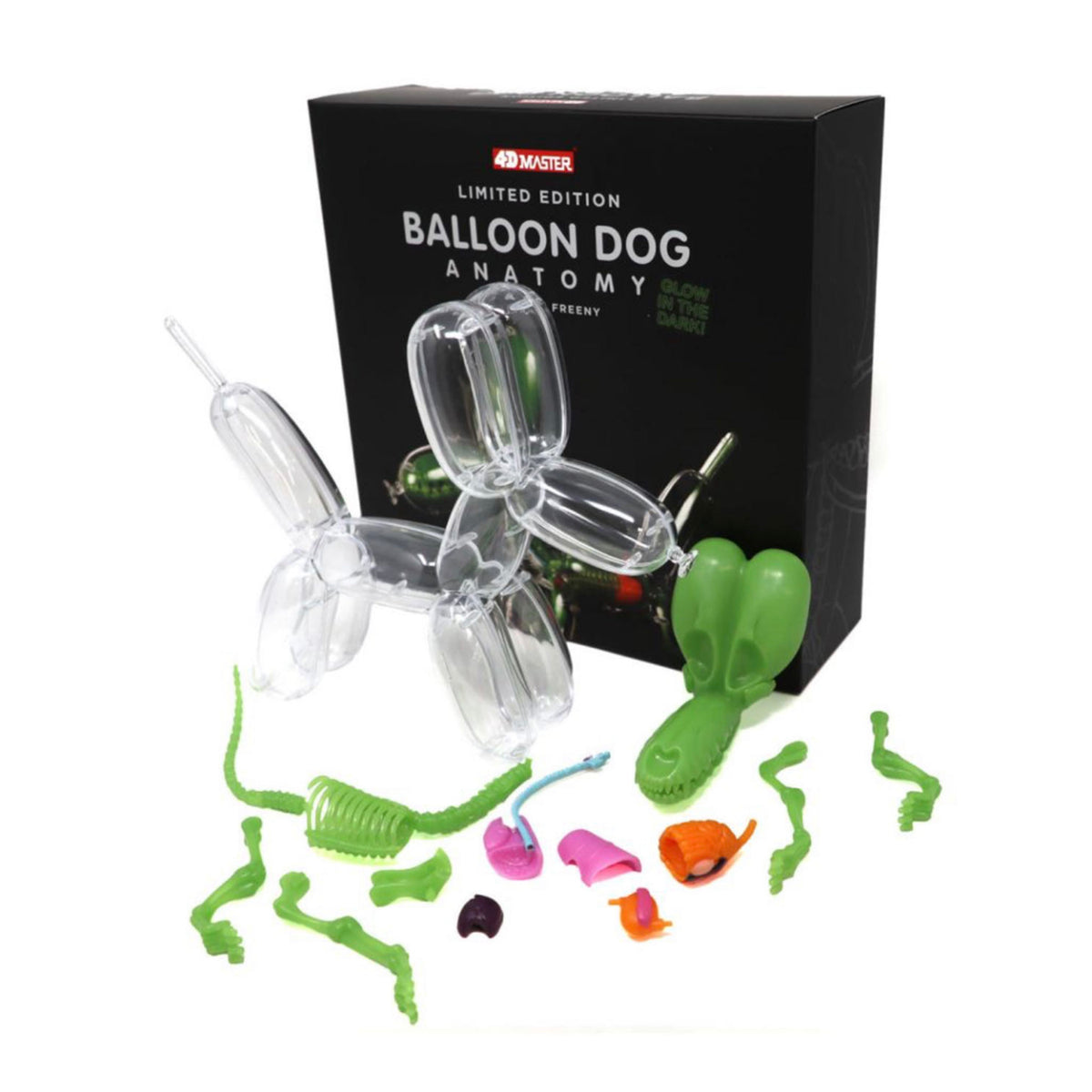 JASON FREENY 'Balloon Dog Anatomy' (2019) Glow-in-the-Dark Designer Ar