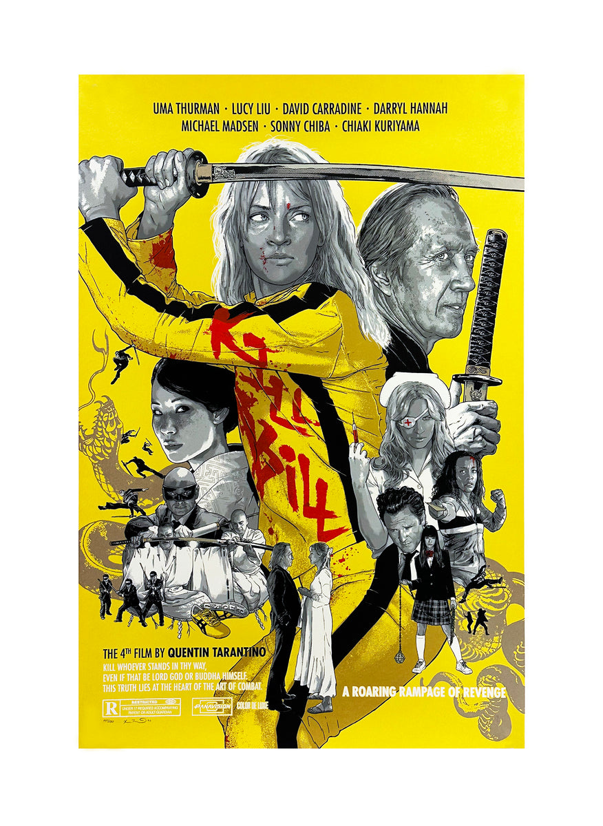JOSHUA BUDICH 'Kill Bill' (2021) Screen Print