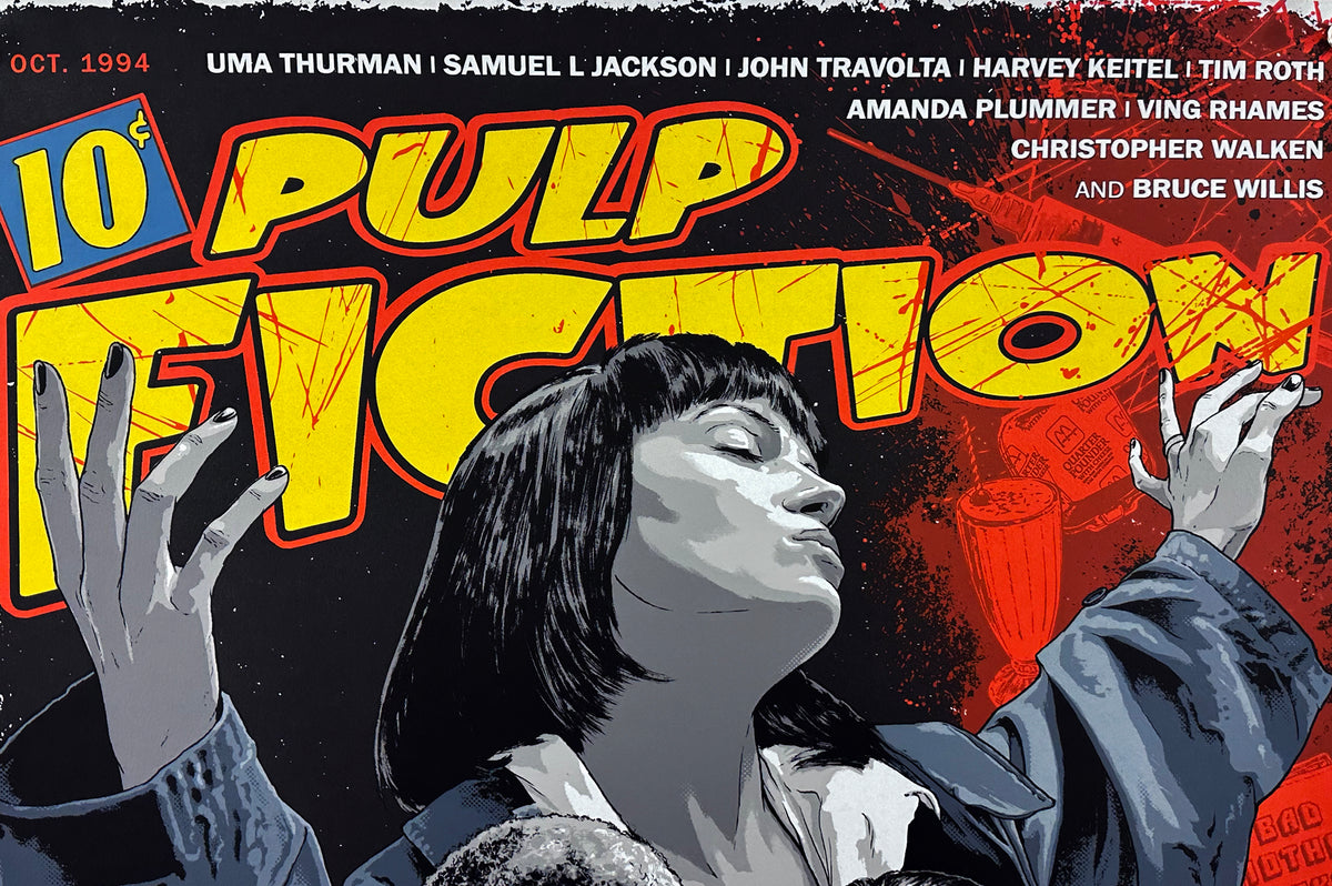 JOSHUA BUDICH 'Pulp Fiction' (2023) Screen Print | Signari Gallery