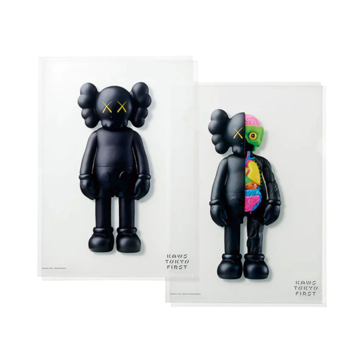 KAWS 'Tokyo First: Companion + Flayed Companion' (2021) Clear File ...