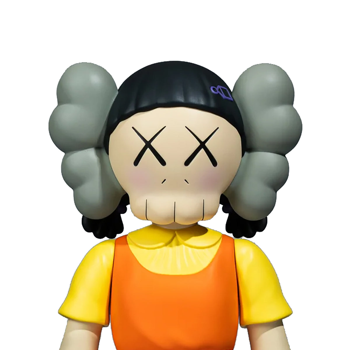KAWS 'Squid Game: Young-Hee' (2025) Designer Vinyl Art Figure (coloure