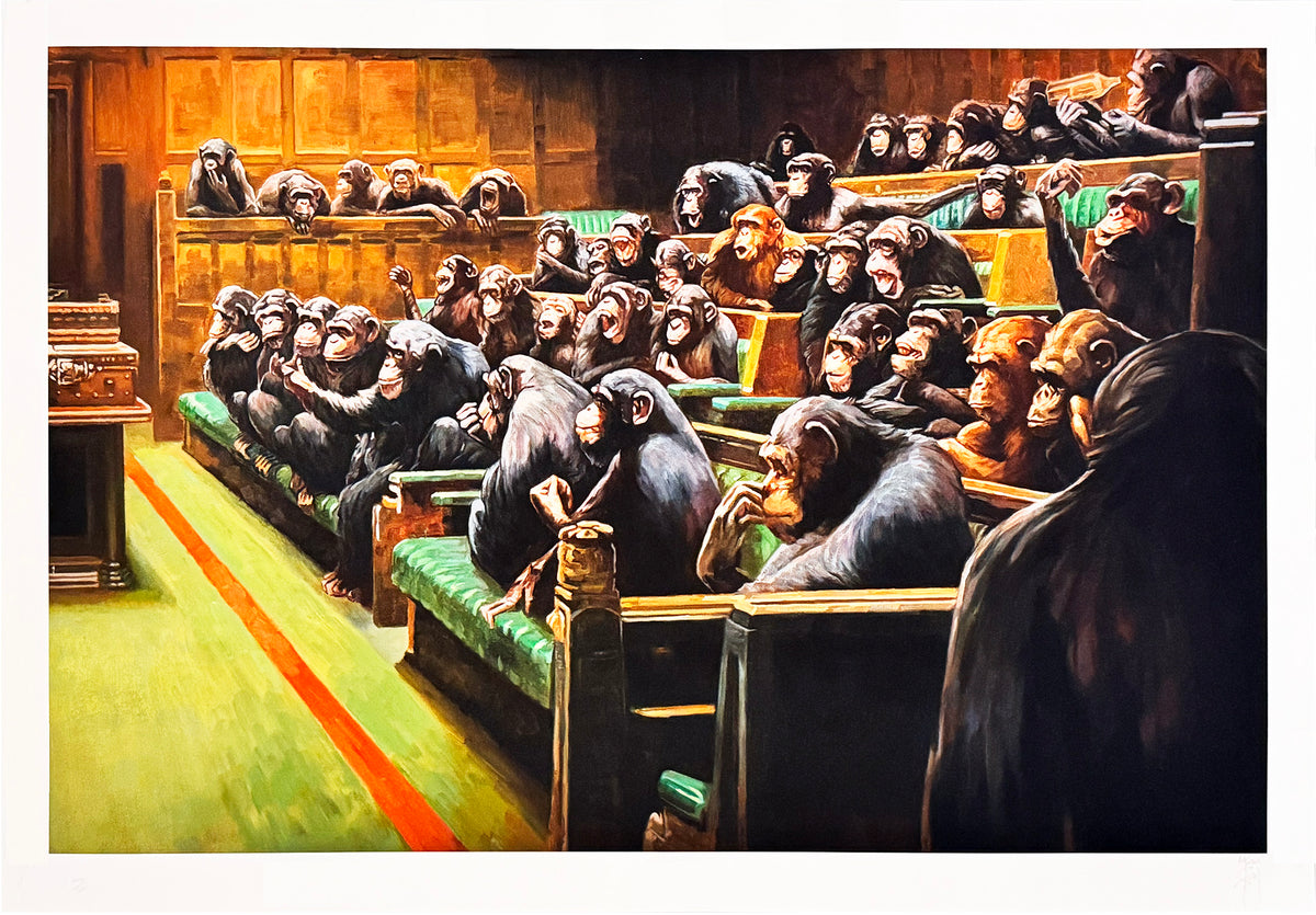 MASON STORM 'Monkey Parliament II' (2022) Original Giclée Print ...