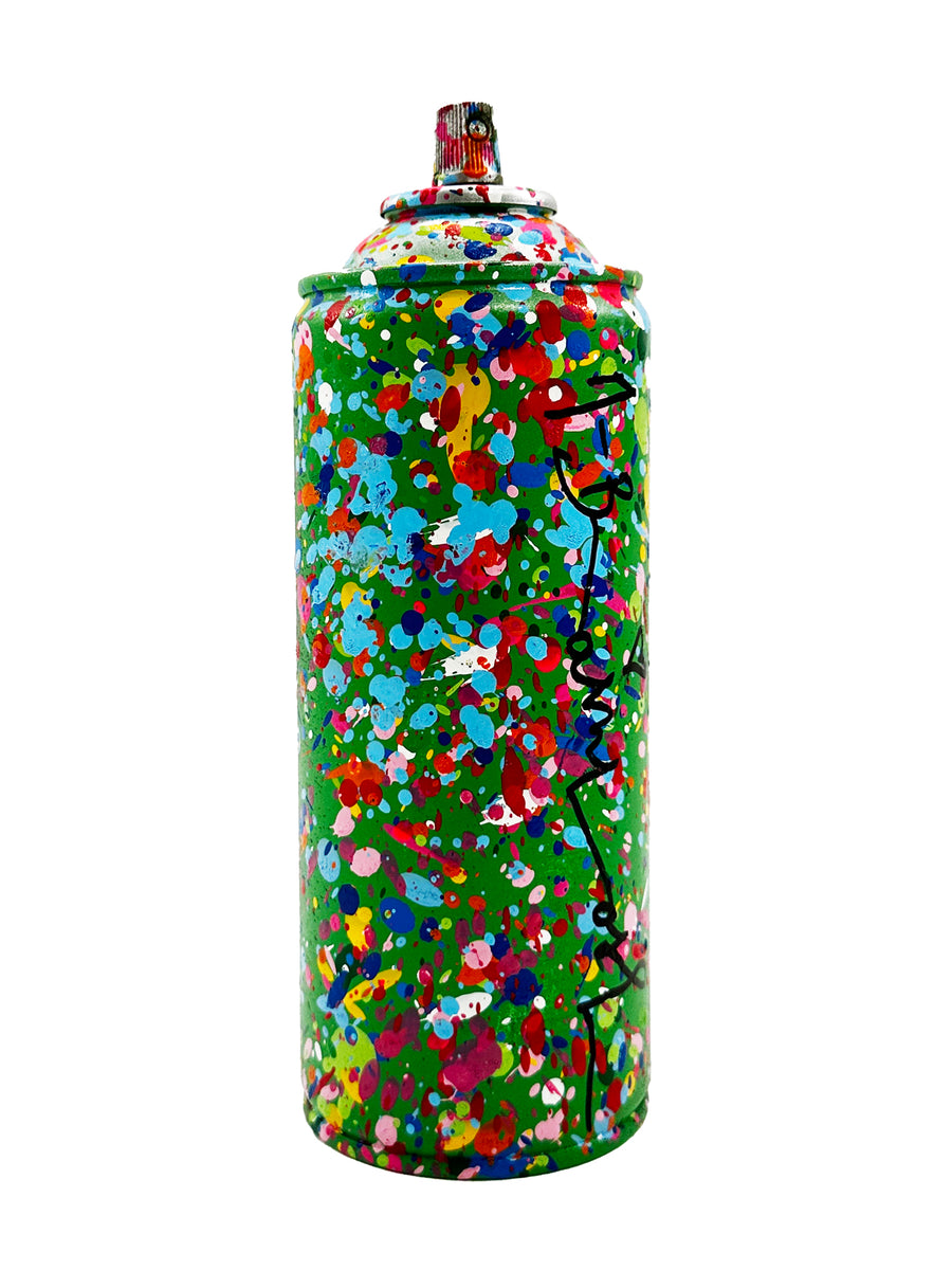 MR. BRAINWASH 'Splash Spray Can' (2023) Hand-Painted Spray Can ...