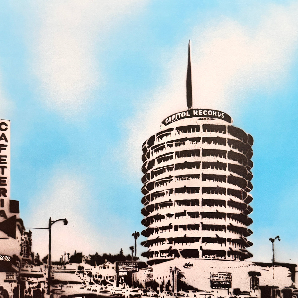 NICK WALKER 'Capitol Records Tower' (2016) 75th Anniversary Giclee ...