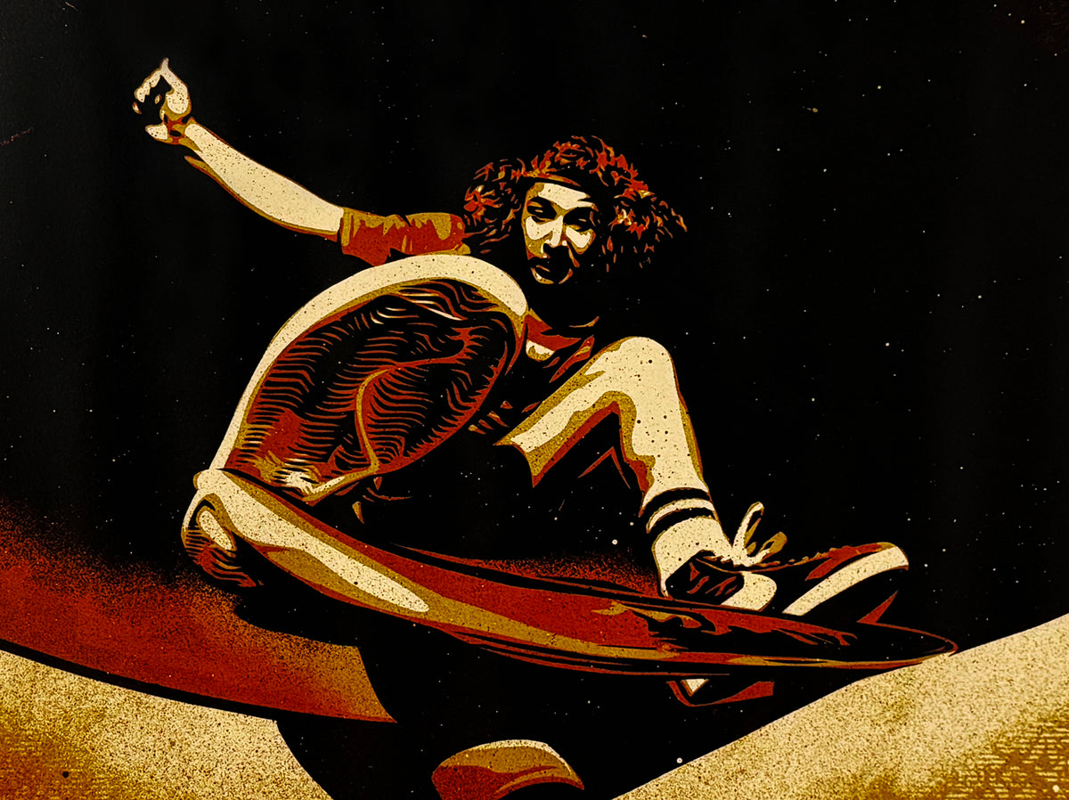 SHEPARD FAIREY 'Alva Frontside' (2013) Screen Print | Signari Gallery