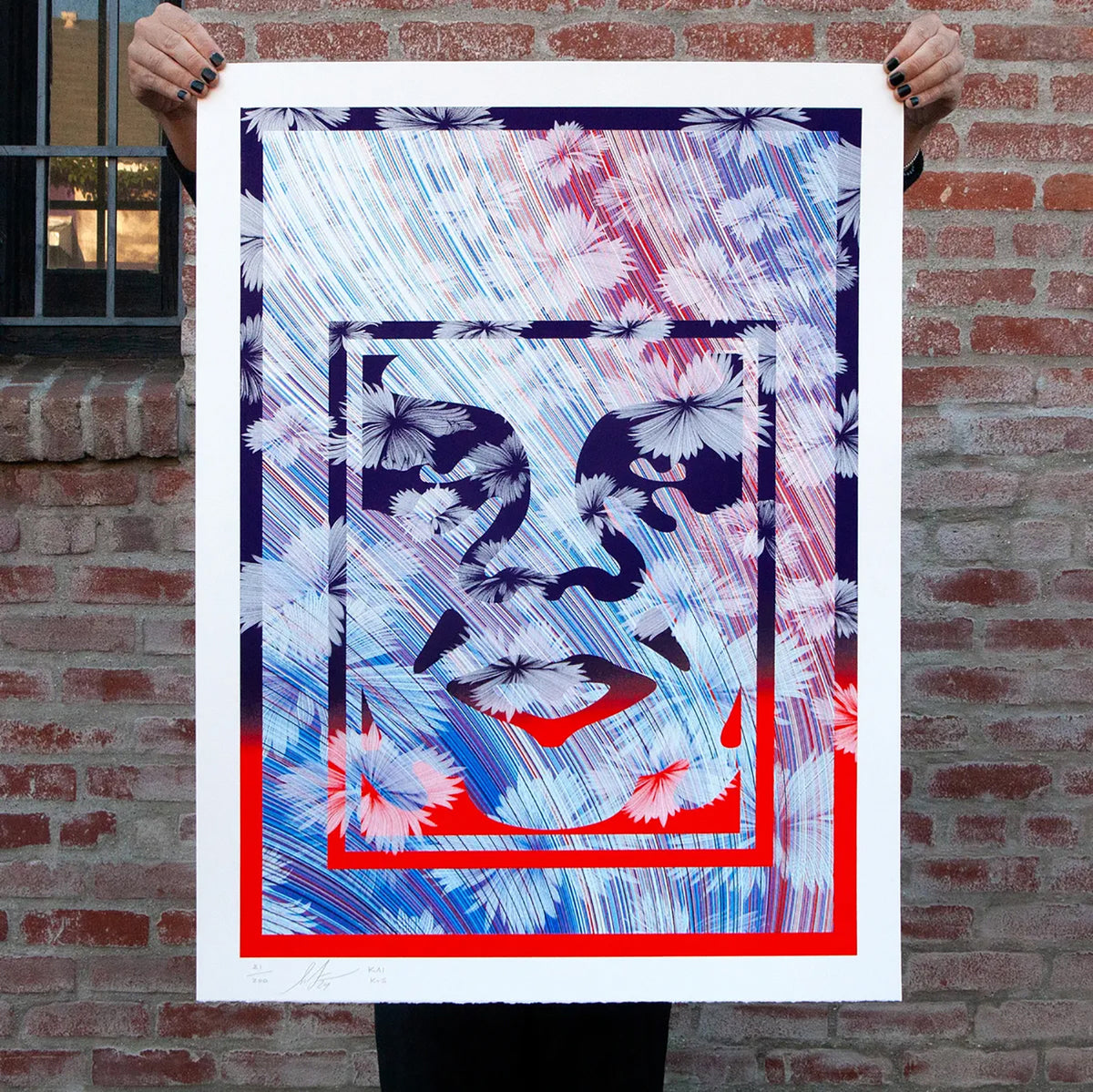 SHEPARD FAIREY x KAI + SUNNY 'Wild Obey' (2024) *Artist Proof* 7-Color