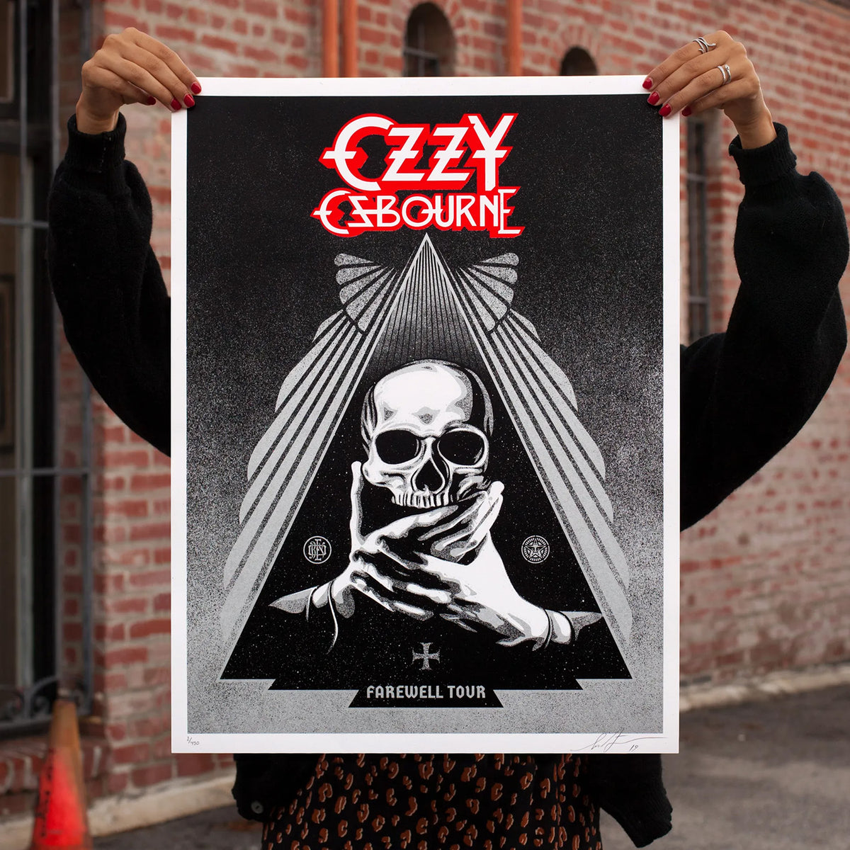 SHEPARD FAIREY 'Ozzy: Farewell Tour' (2019-2025) Screen Prints Set ...