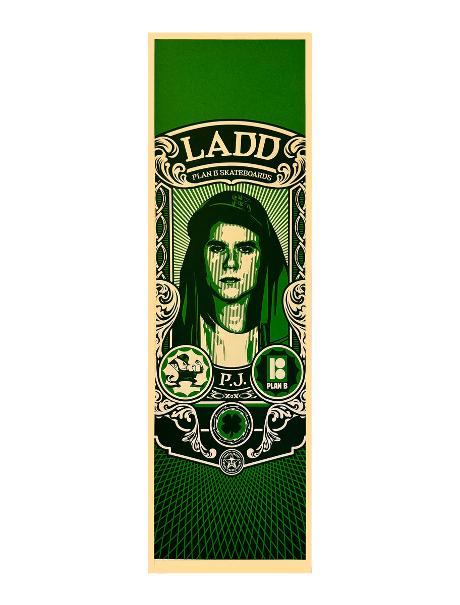 SHEPARD FAIREY x Plan B 'PJ Ladd' (2005) Screen Print | Signari Gallery