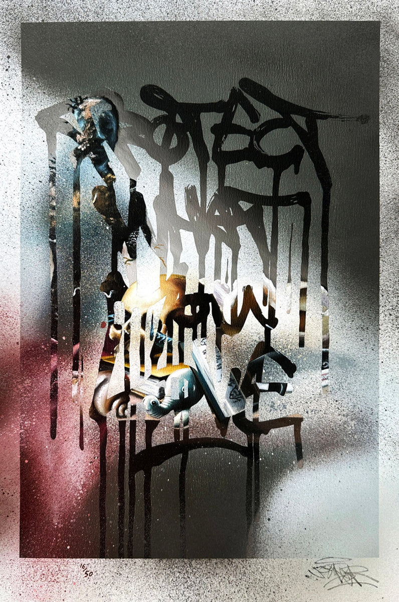 VOYDER 'Protect What You Love' (2024) Hand-Embellished Giclee Print ...