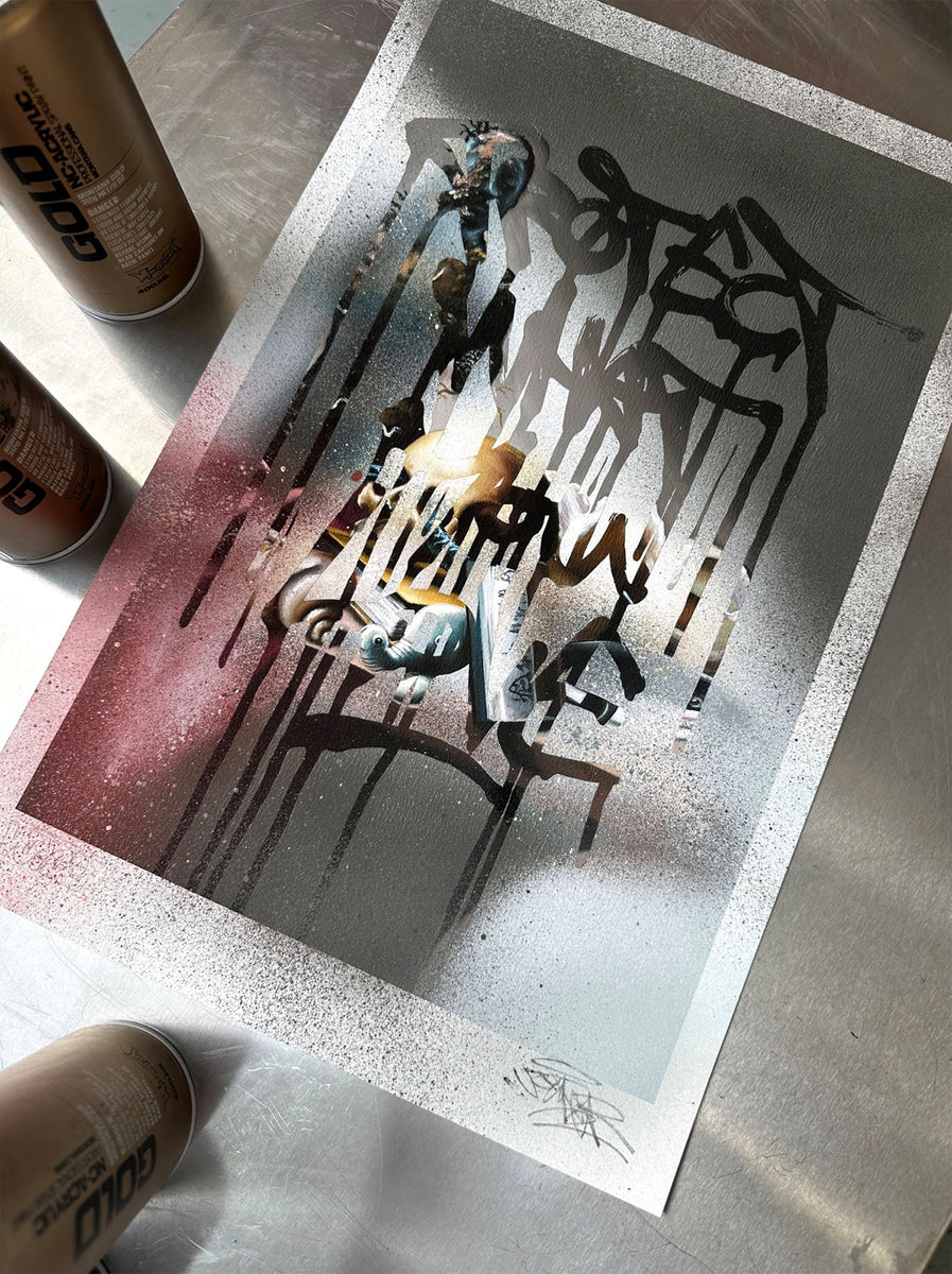 VOYDER 'Protect What You Love' (2024) Hand-Embellished Giclee Print ...