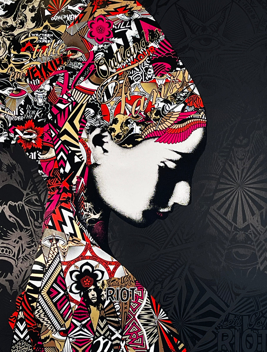 PREFAB 77 'Outlandos D'Amour' (2015) Screen Print (black/gold ...